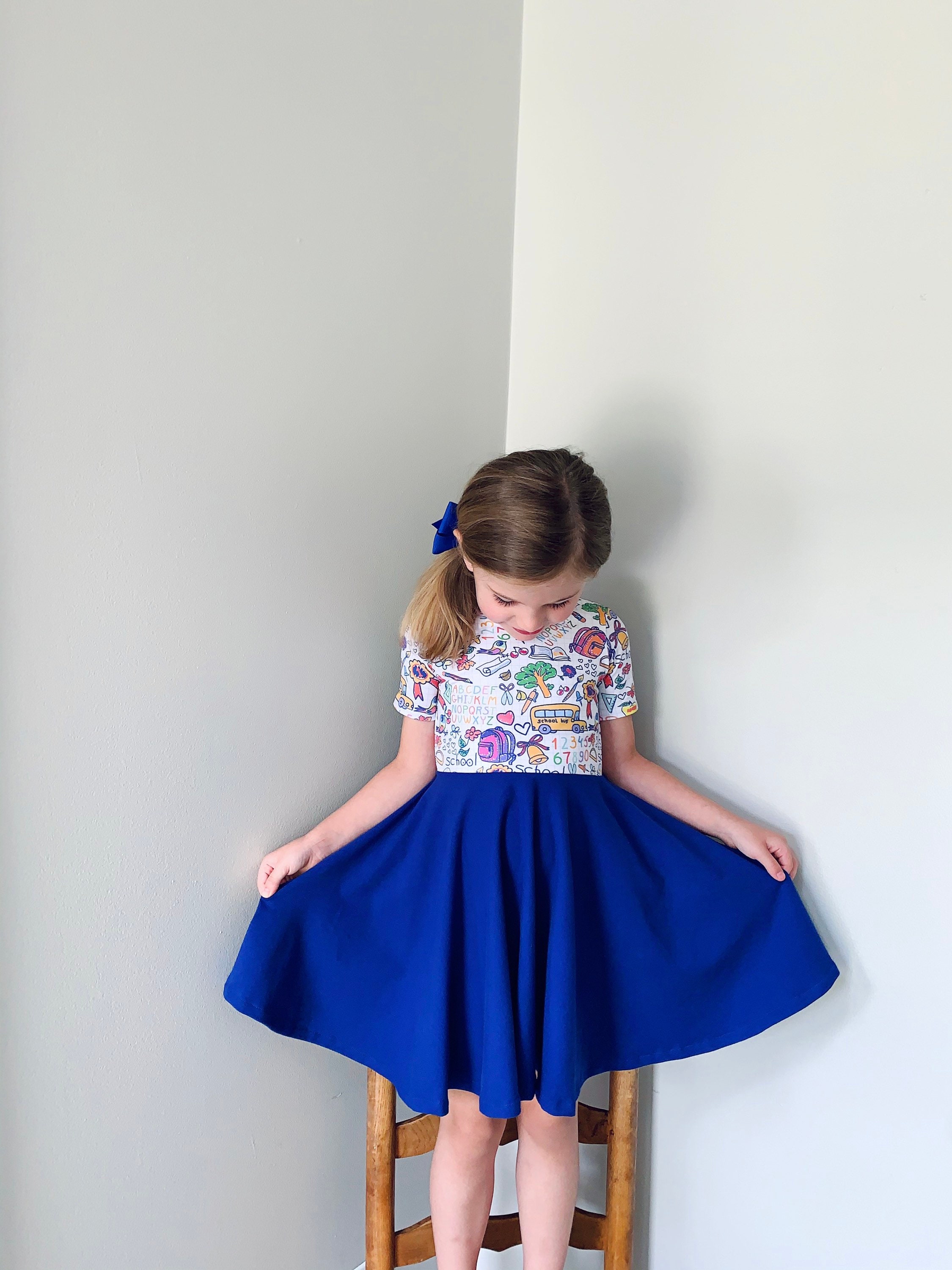Back to School Dress First Day of School Dress School Dress - Etsy