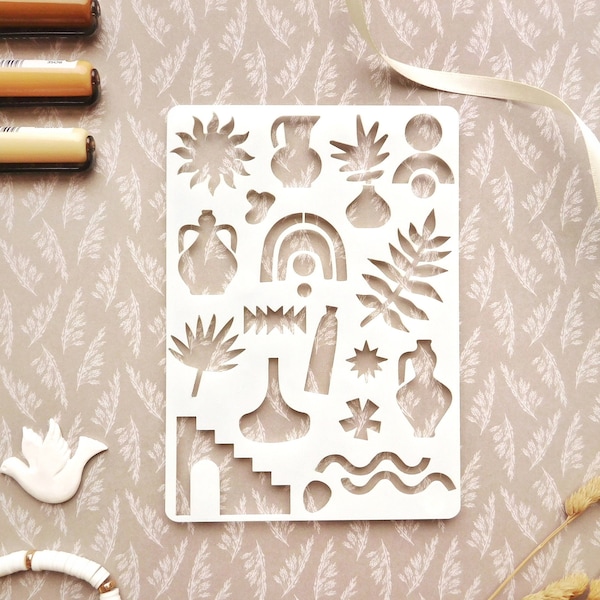 Boho Stencil - Etsy