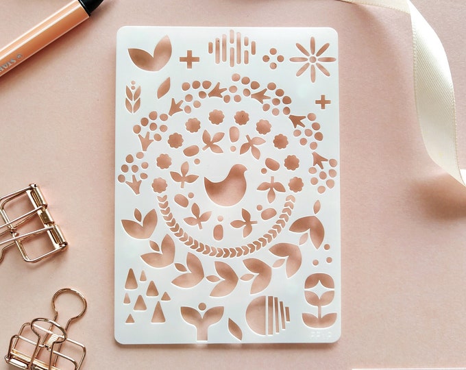 Magic Stencil for Bullet, Witchcraft Doodle Stencil for Planners and ...