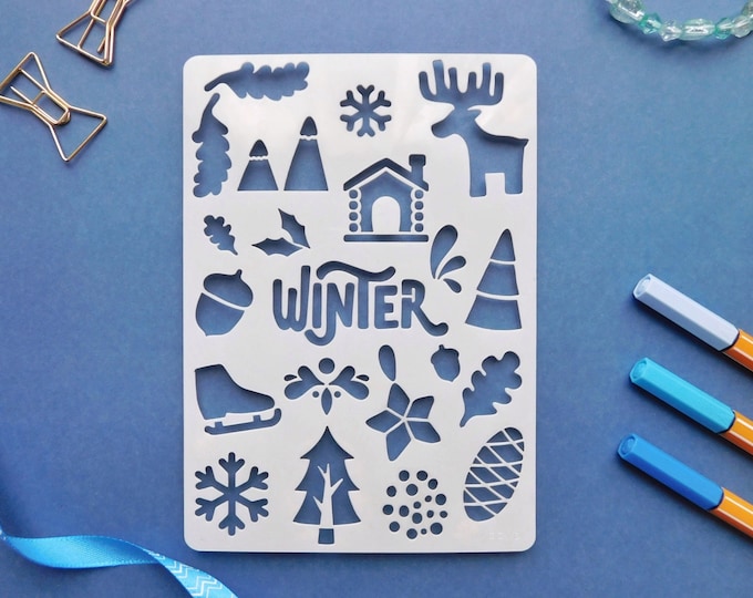 Magic Stencil for Bullet, Witchcraft Doodle Stencil for Planners and ...