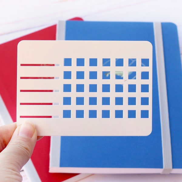 Planner Stencil - Etsy