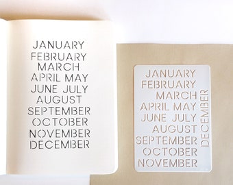 Bullet Journal Stencil | Etsy