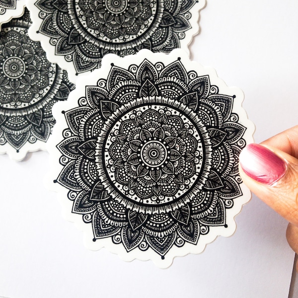 Mandala Car Decal - Etsy Australia