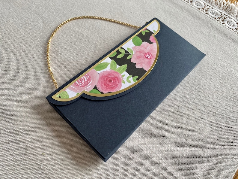 Chocolate Candy Bar Purse Clutch Favor Bag Box - Perfect for Bridal ...