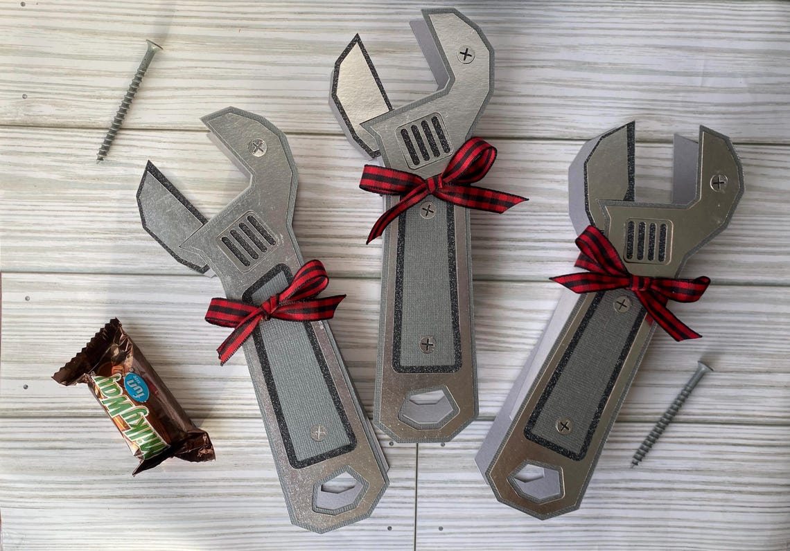 Wrench Candy Chocolate Bar Holder - Great Gift for Him or Handy Man or ...