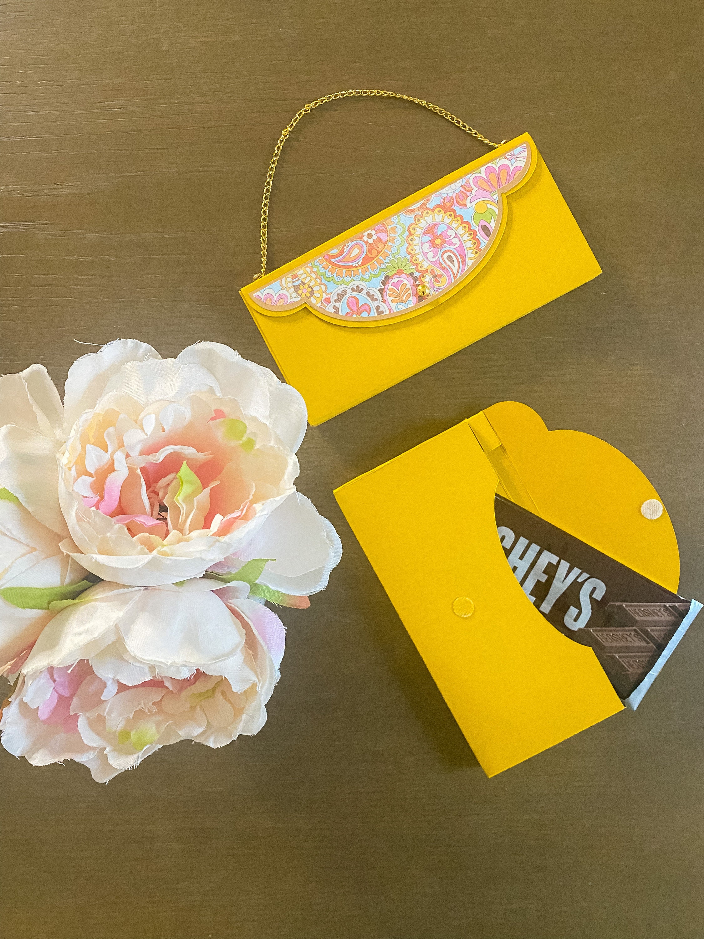 Set of 4 Candy Chocolate Bar Purse Favors: Perfect Gifts for Mother's ...