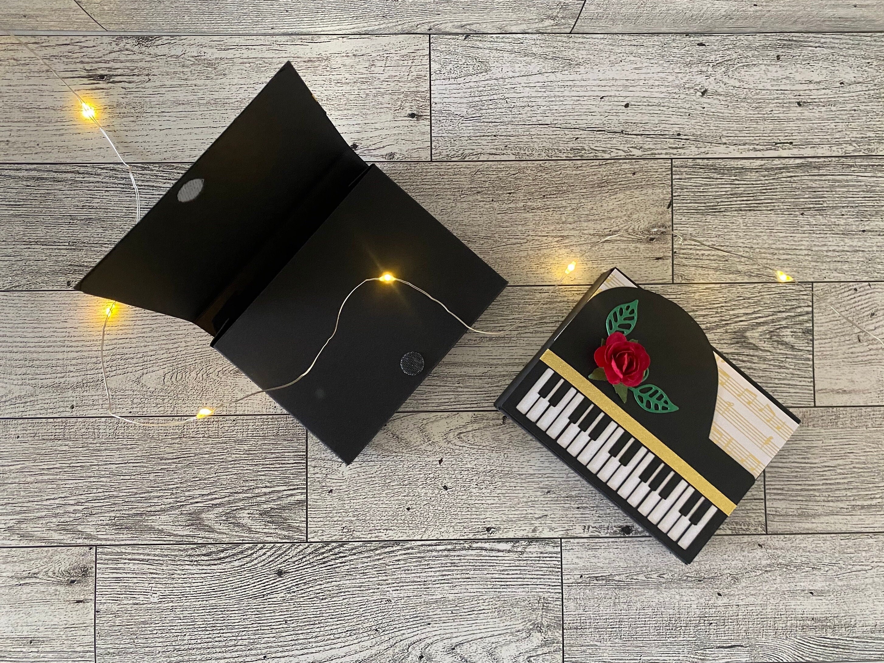 Piano Keyboard Favor Candy Box Wrapper - Kitkat Holder - Party Birthday ...