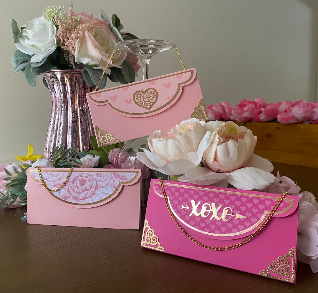 Romantic Pretty Hearts XOXO Gift Chocolate Candy Bar Purses | Great for ...