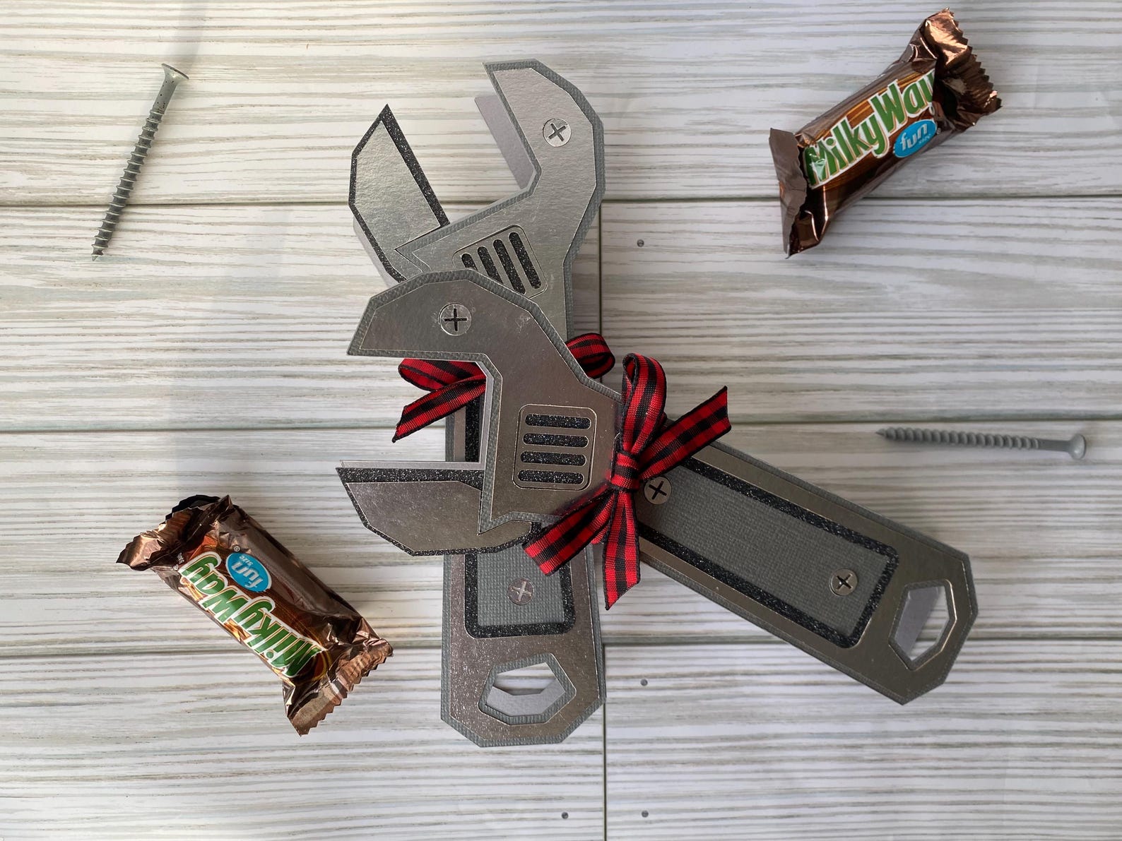 Wrench Candy Chocolate Bar Holder - Great Gift for Him or Handy Man or ...