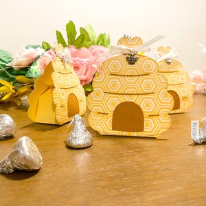 Honey Bumble Bee Hive Candy Box - Perfect Party Favor for Birthday ...