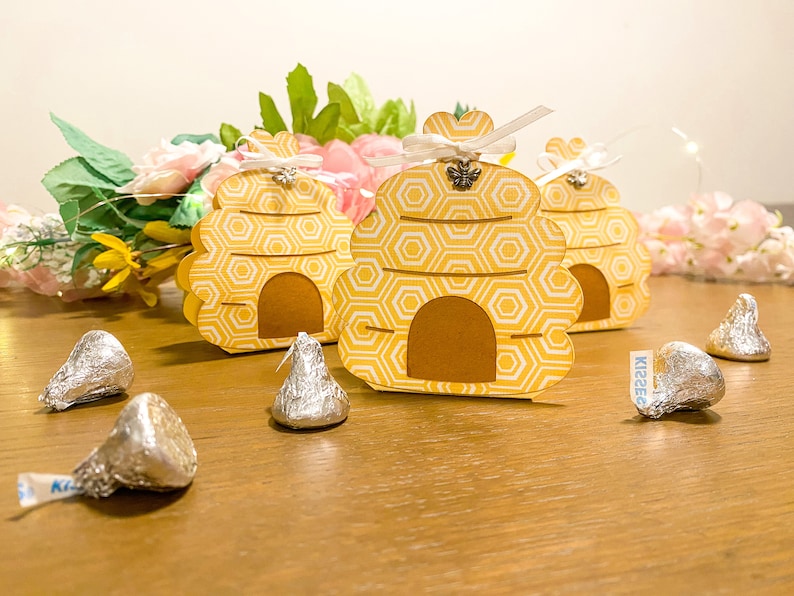 Honey Bumble Bee Hive Candy Box - Perfect Party Favor for Birthday ...