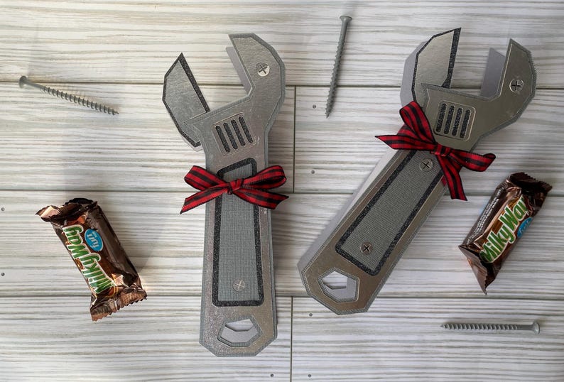 Wrench Candy Chocolate Bar Holder - Great Gift for Him or Handy Man or ...
