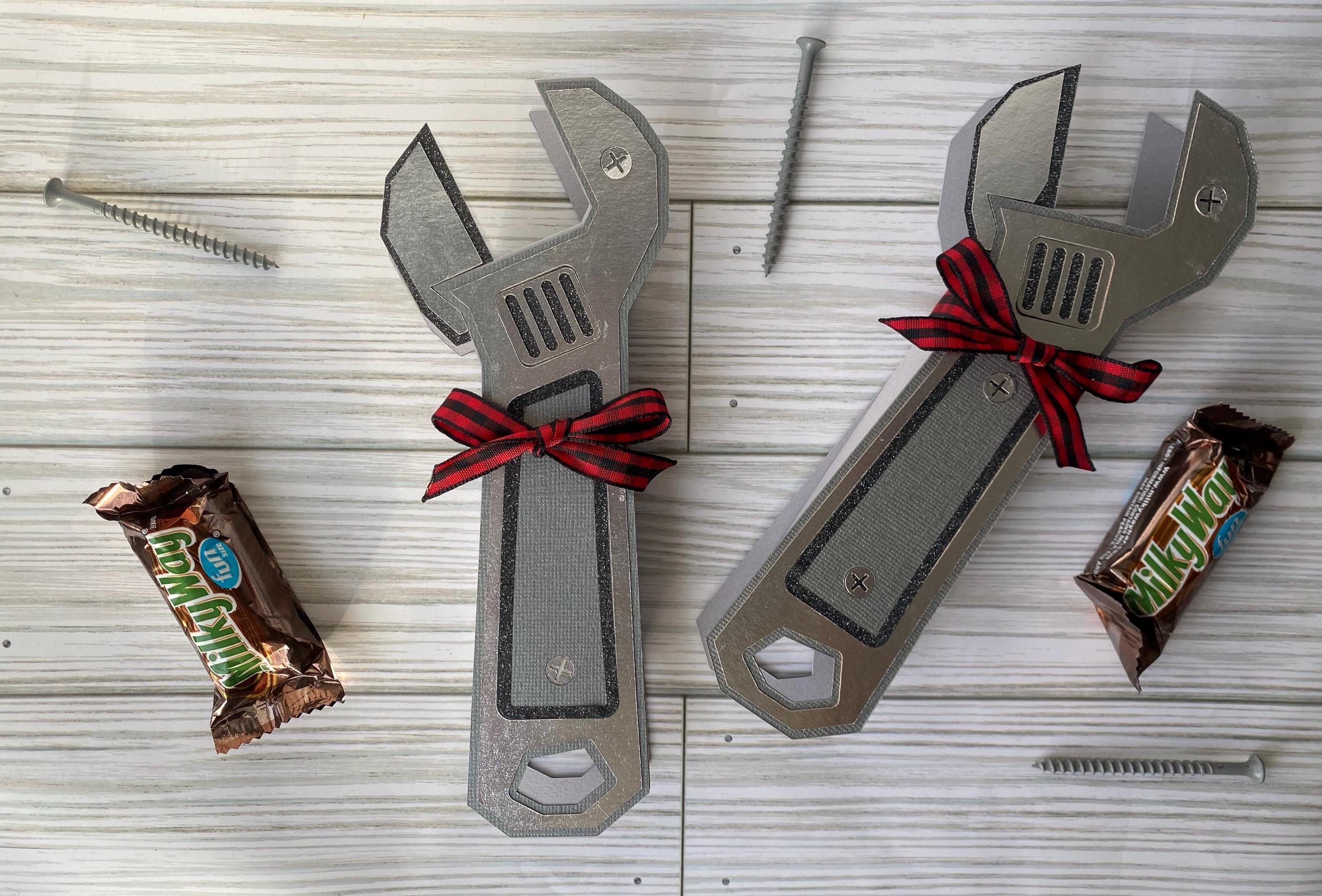 Wrench Candy Chocolate Bar Holder - Great Gift for Him or Handy Man or ...