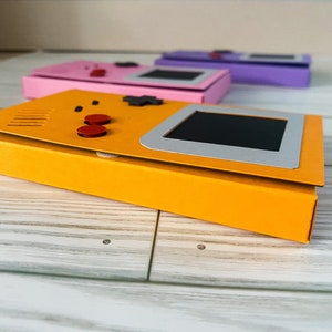 Custom Gameboy Handheld Video Game Candy Bar Holder Wrapper for Video ...