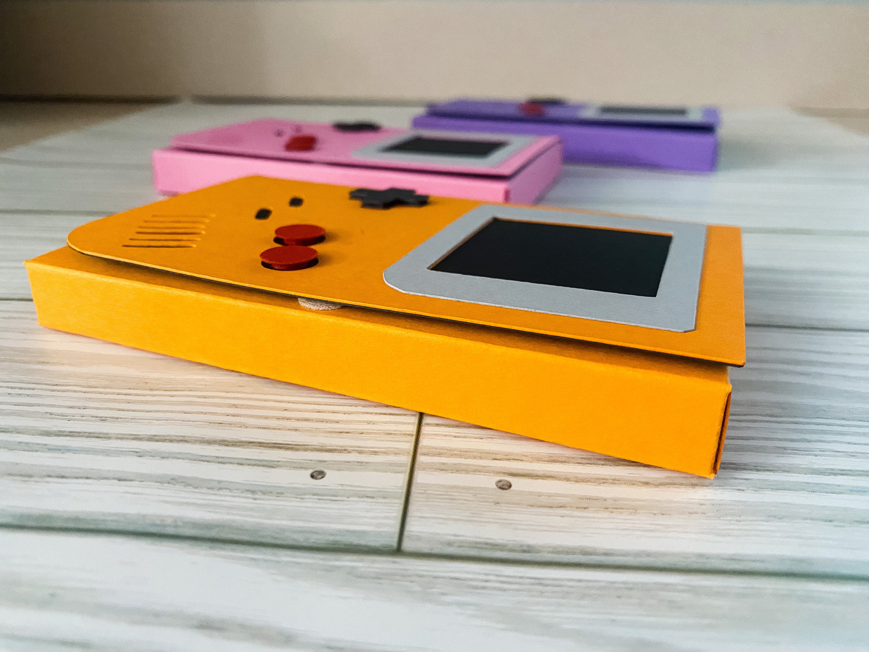 Gameboy Handheld Video Game Candy Bar Holder Wrapper for Video Game ...