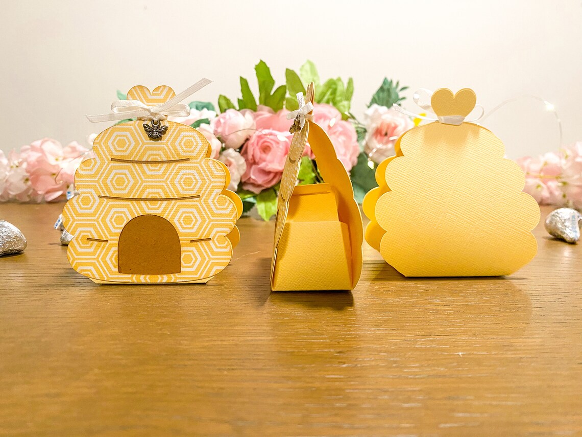 Honey Bumble Bee Hive Candy Box - Perfect Party Favor for Birthday ...