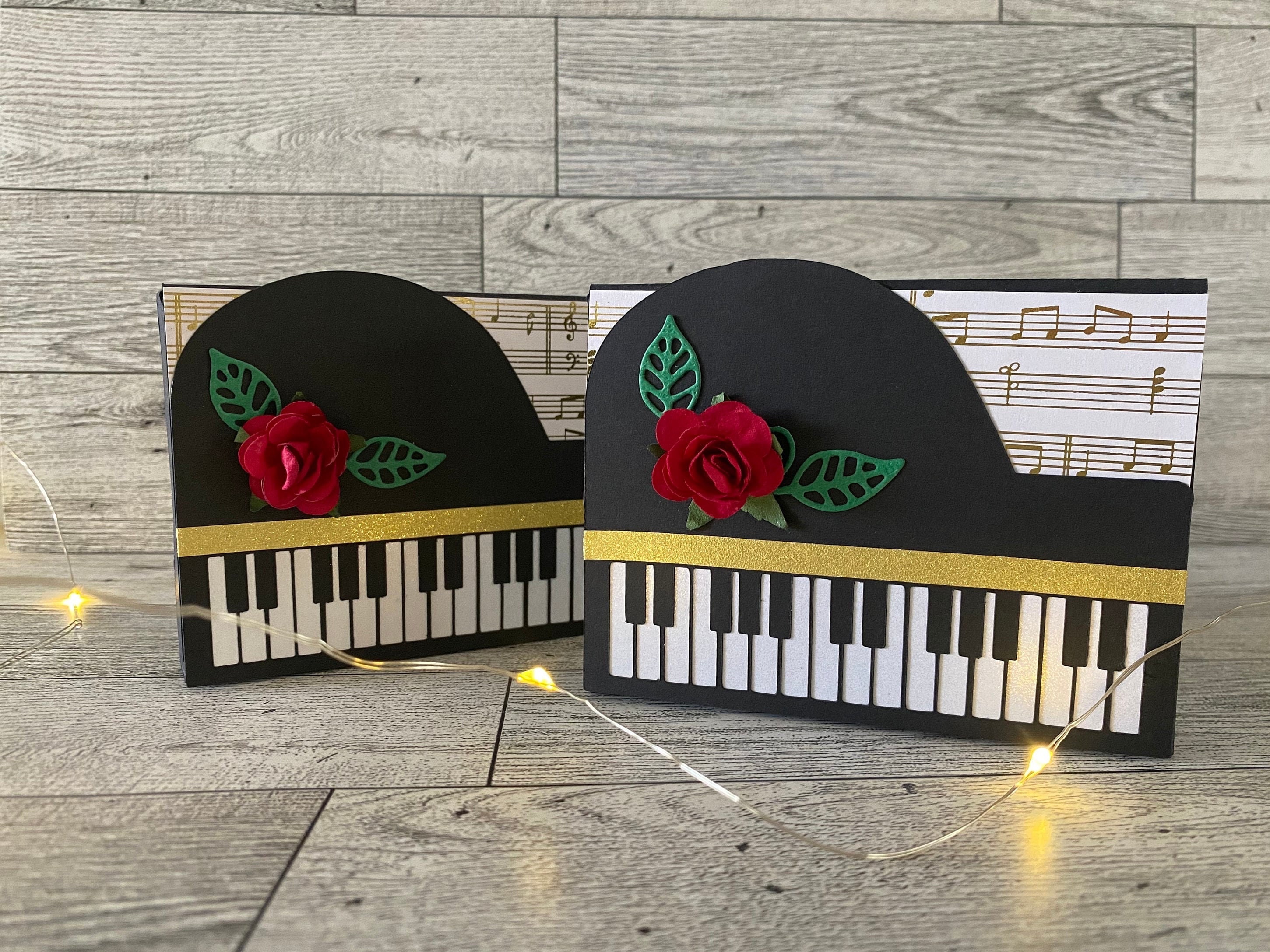 Piano Keyboard Favor Candy Box Wrapper - Kitkat Holder - Party Birthday ...