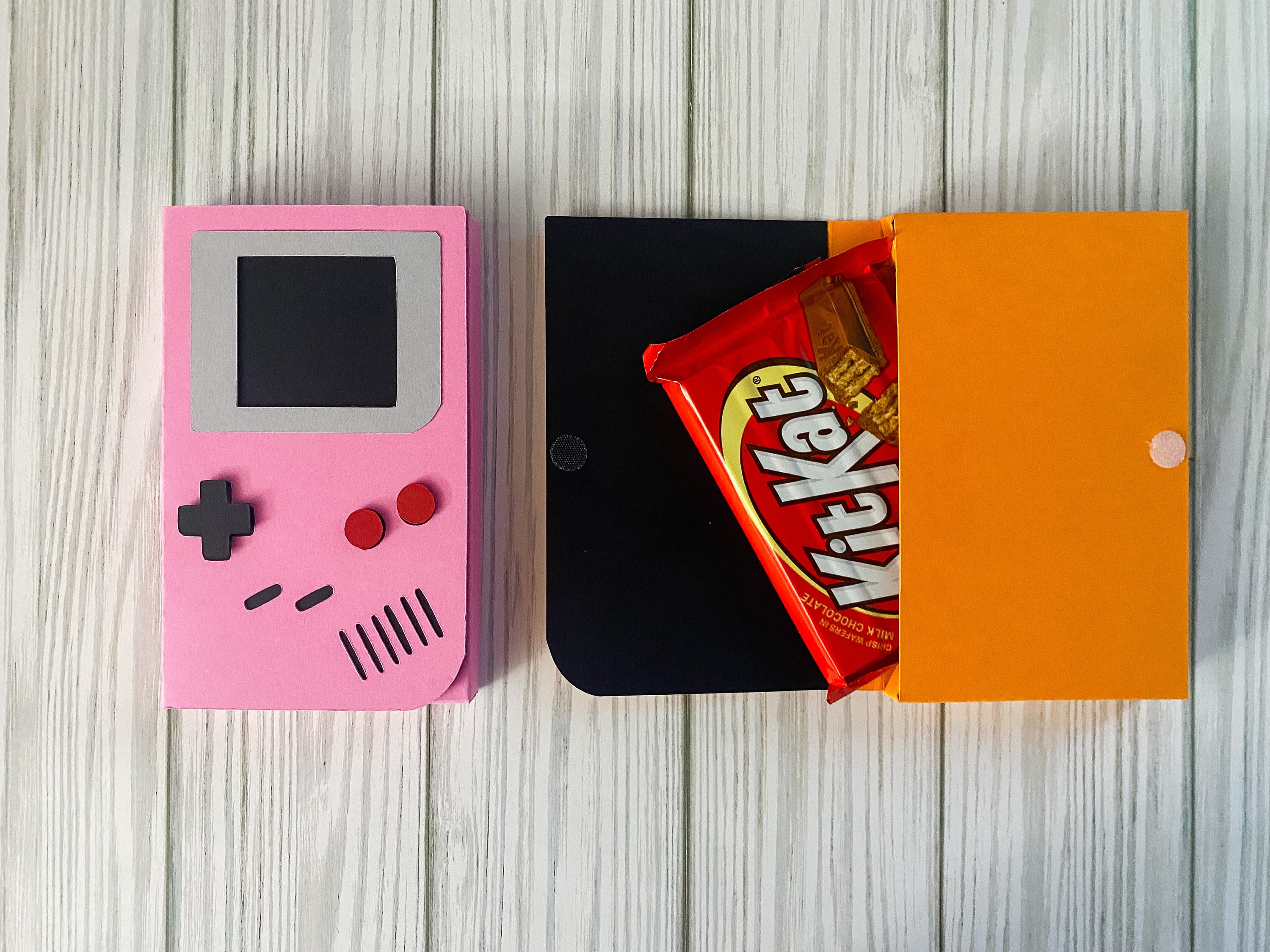 Gameboy Handheld Video Game Candy Bar Holder Wrapper for Video Game ...