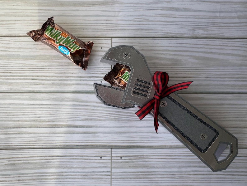 Wrench Candy Chocolate Bar Holder - Great Gift for Him or Handy Man or ...