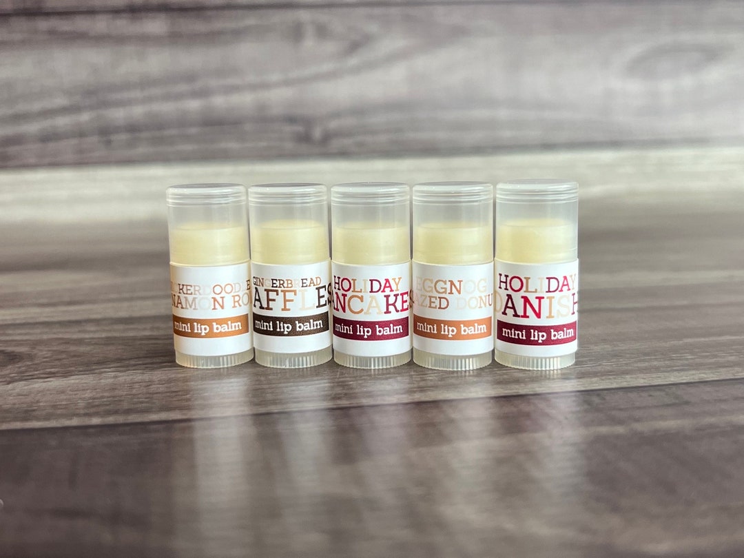 Holiday Breakfast 5pk Mini Lip Balm Set - Etsy