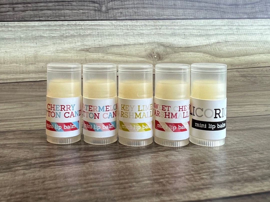 Summer Candy 5pk Mini Lip Balm Set All Natural Handmade - Etsy