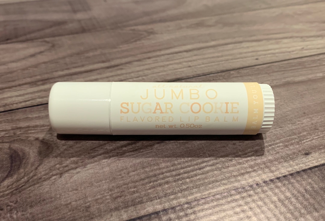 JUMBO Sugar Cookie Lip Balm - All Natural - Handmade - Etsy