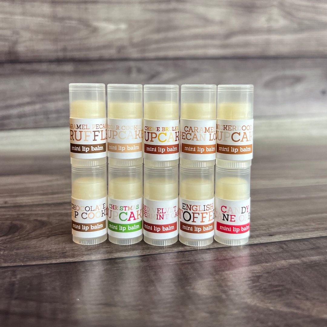 Holiday Treats 10pk Mini Lip Balm Set - Etsy