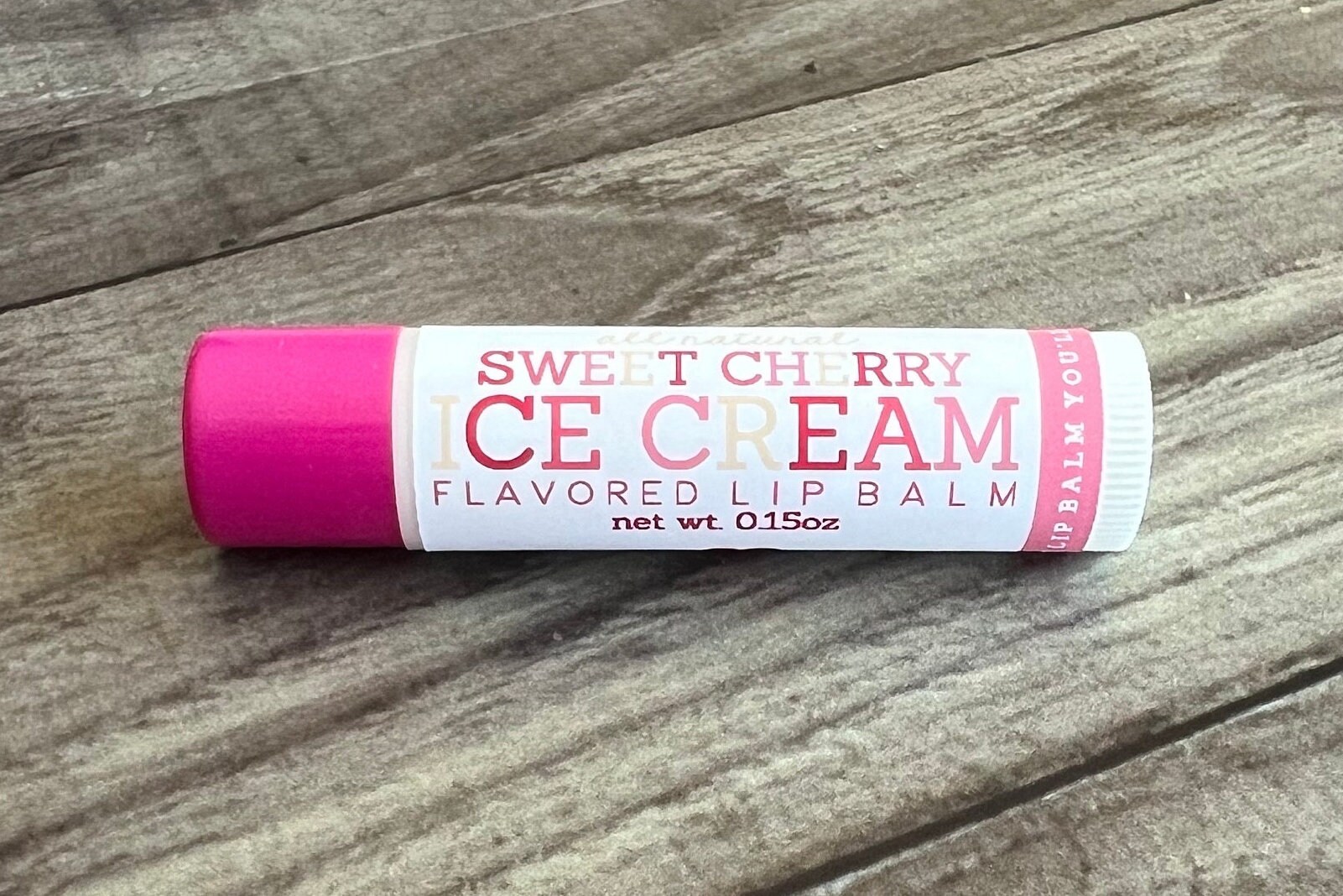 Ice Cream Flavored Lip Balm