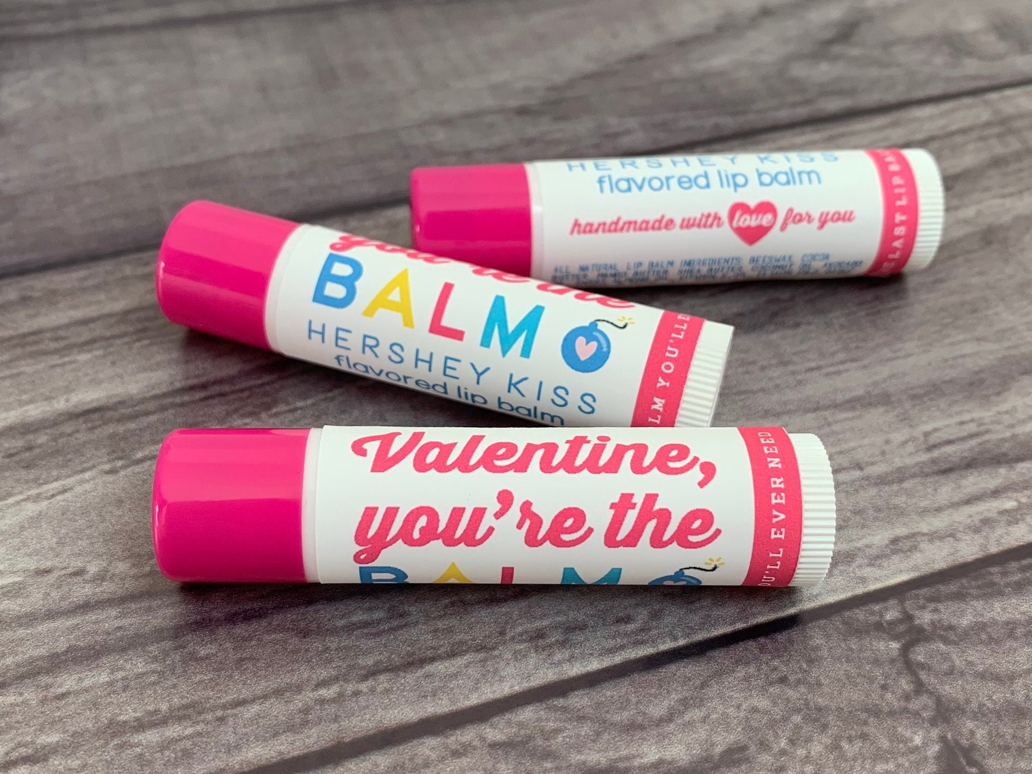 Valentine You're The BALM Lip Balm Pink Version All | Etsy