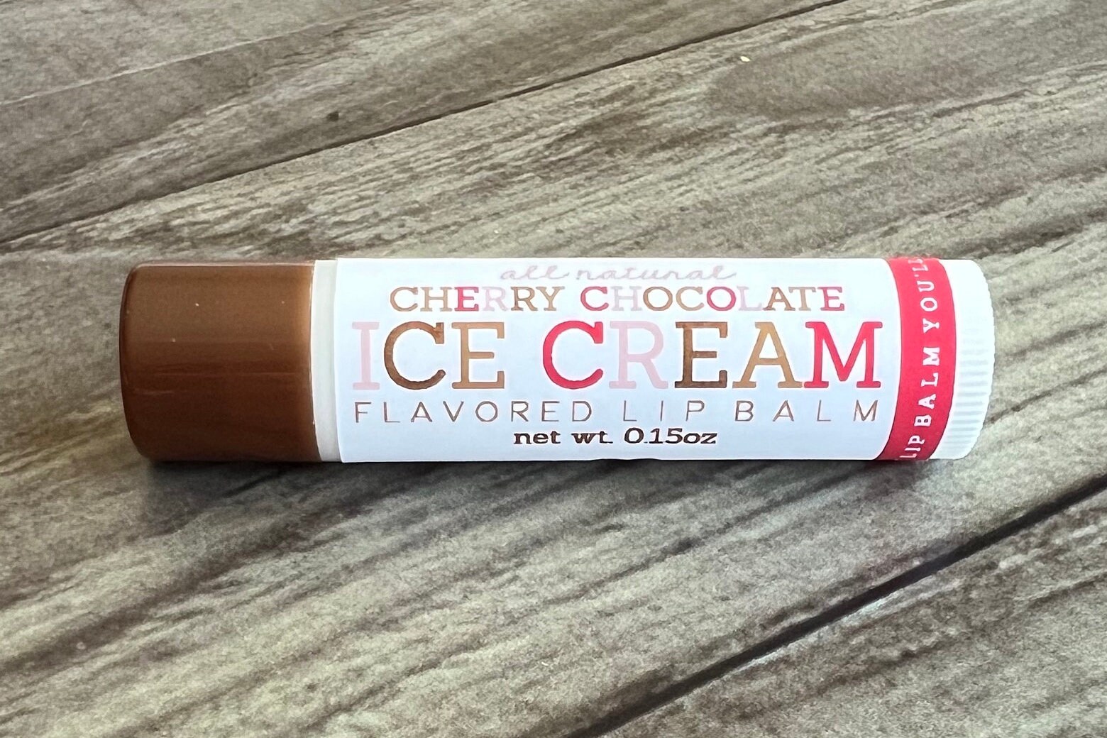 Ice Cream Flavored Lip Balm