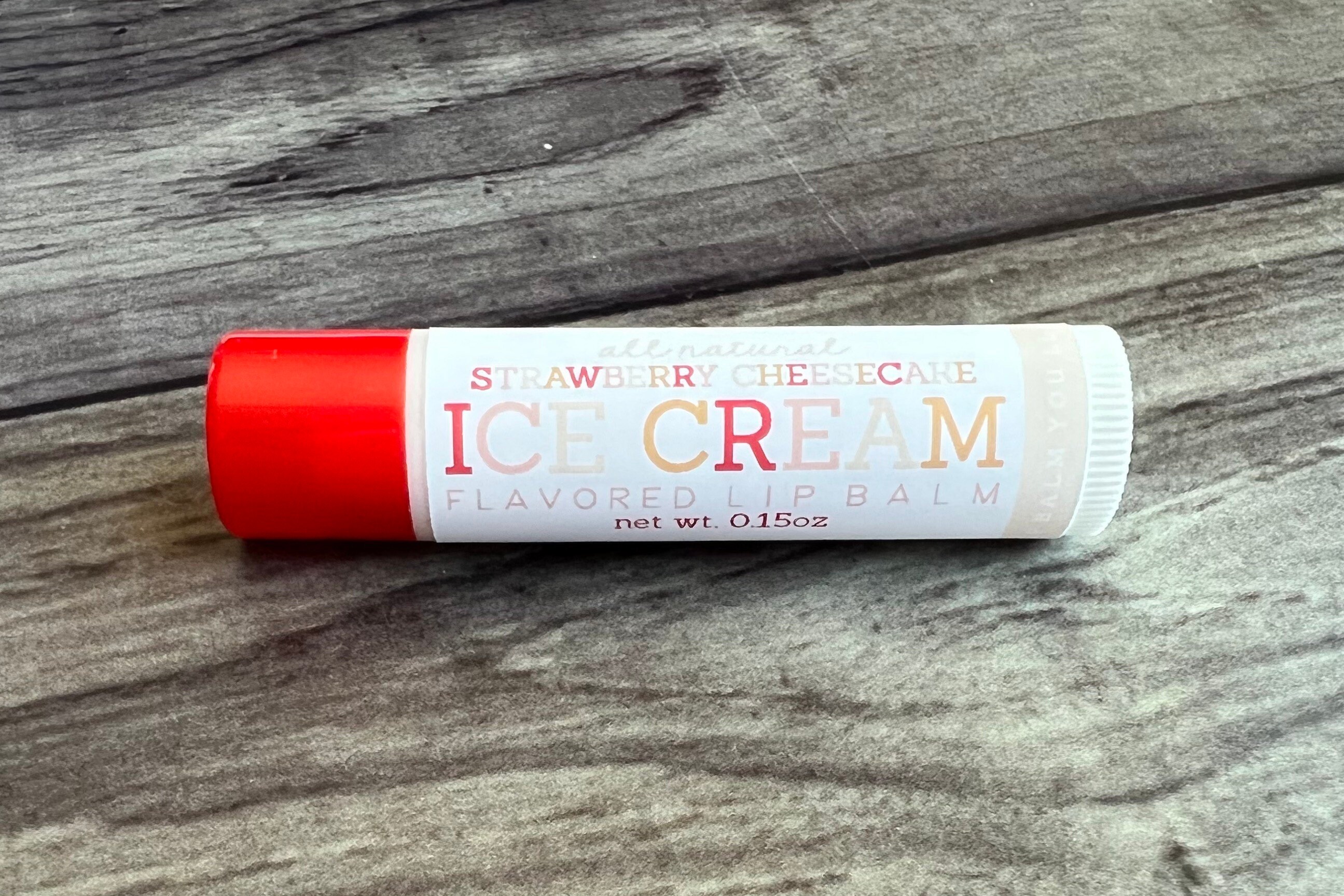 Ice Cream Flavored Lip Balm