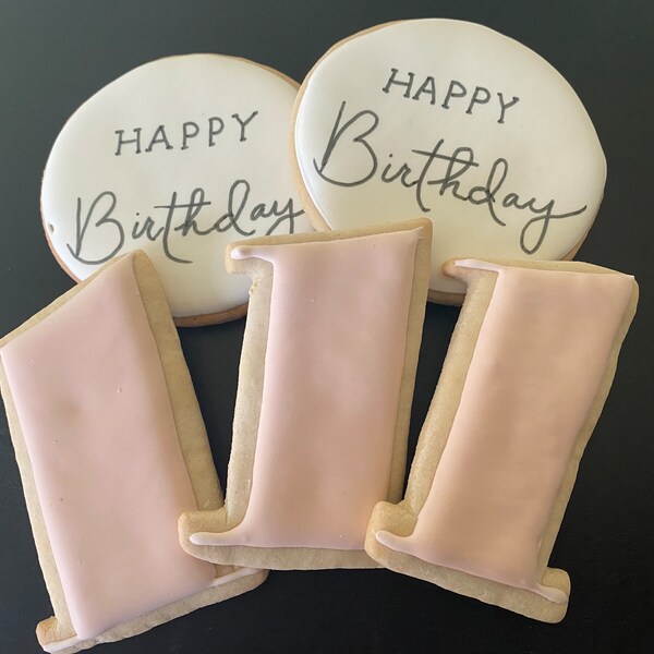 Birthday Cookies - Etsy