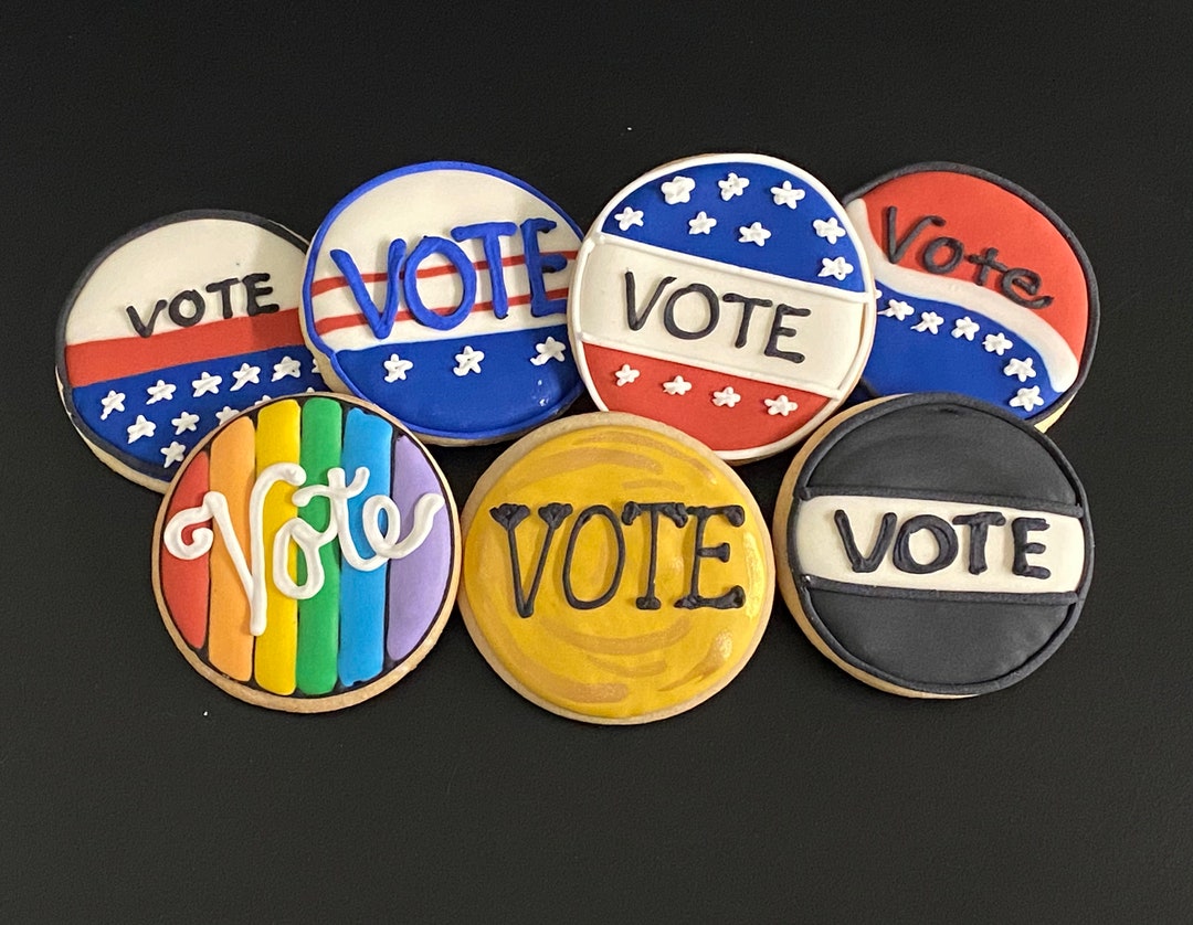 VOTE America Cookies for Registered Voters LGBTQ Rights, Black Lives ...
