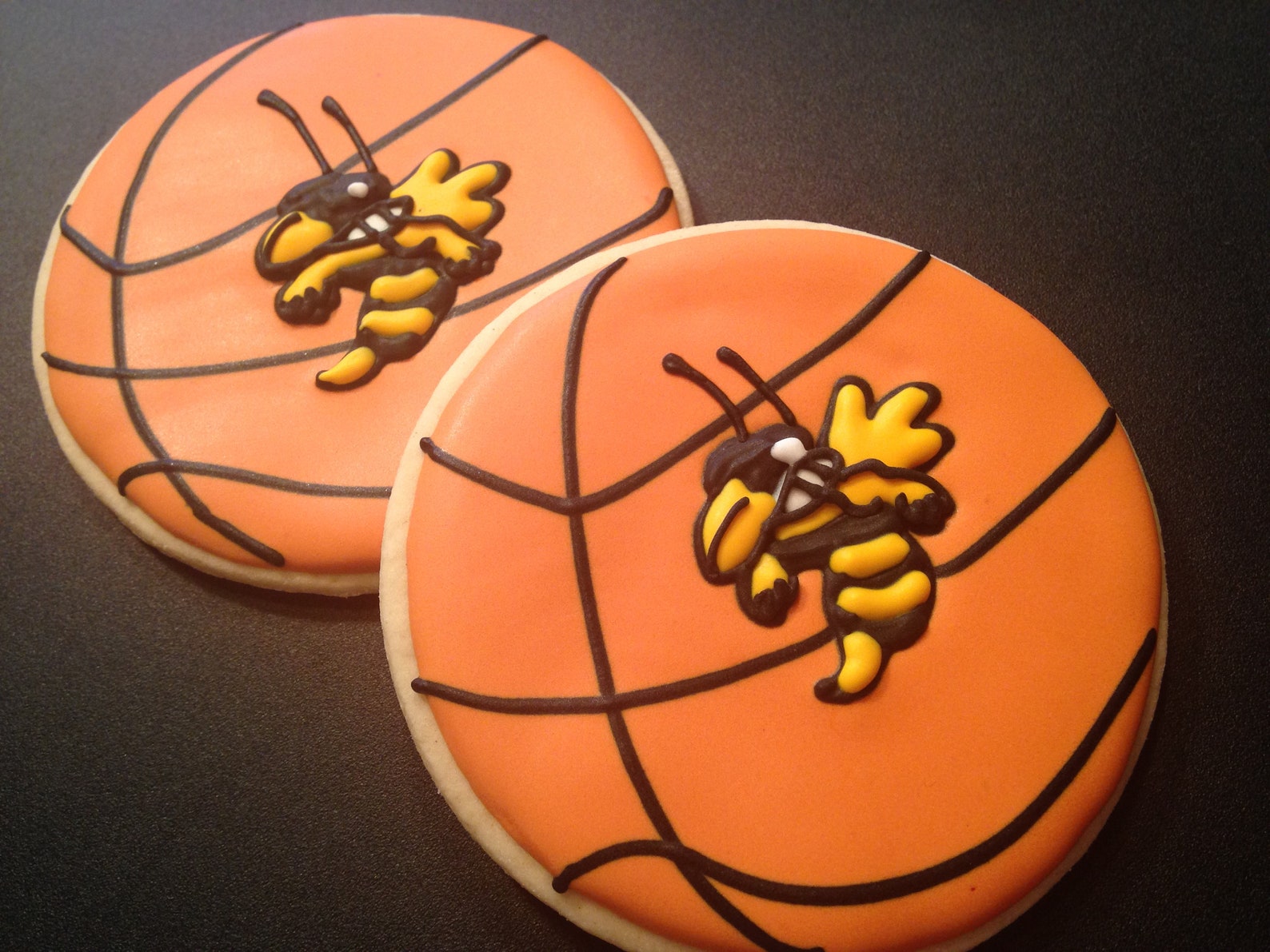 Basketball Cookies | Cookie Favors for Basketball Team | Custom ...