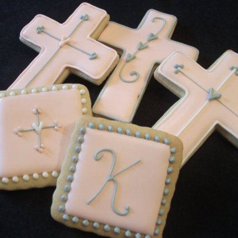 Baptism Cookies - Etsy