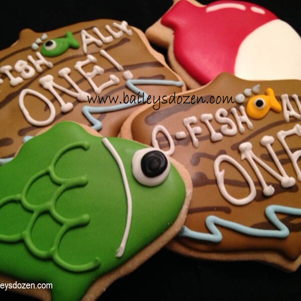Fish Sugar Cookies - Etsy