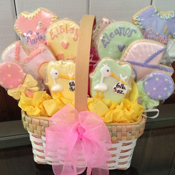 New Baby Cookies - Etsy