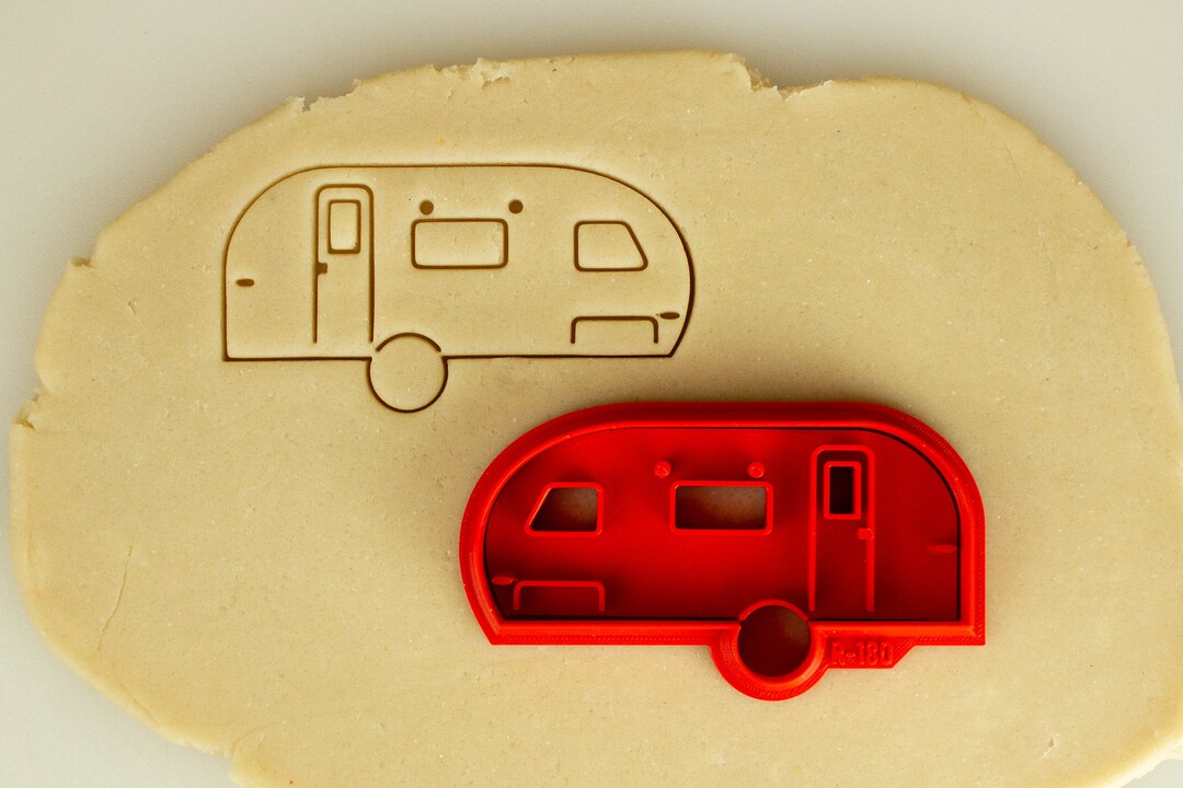 Modern Travel Trailer Camper Glamper R-180 Cookie Cutter - Etsy