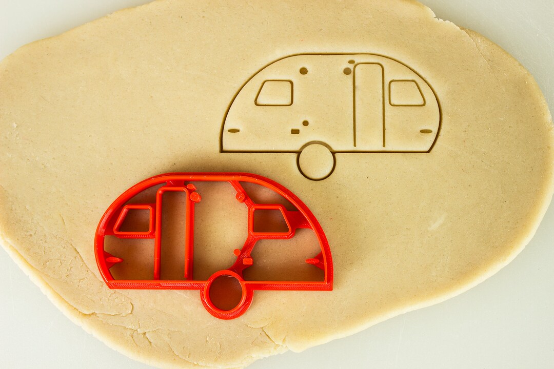Modern Travel Trailer Camper Glamper Small Cookie Cutter - Etsy