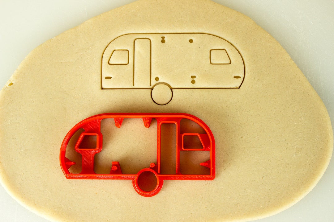 Modern Travel Trailer Camper Glamper Medium Cookie Cutter - Etsy