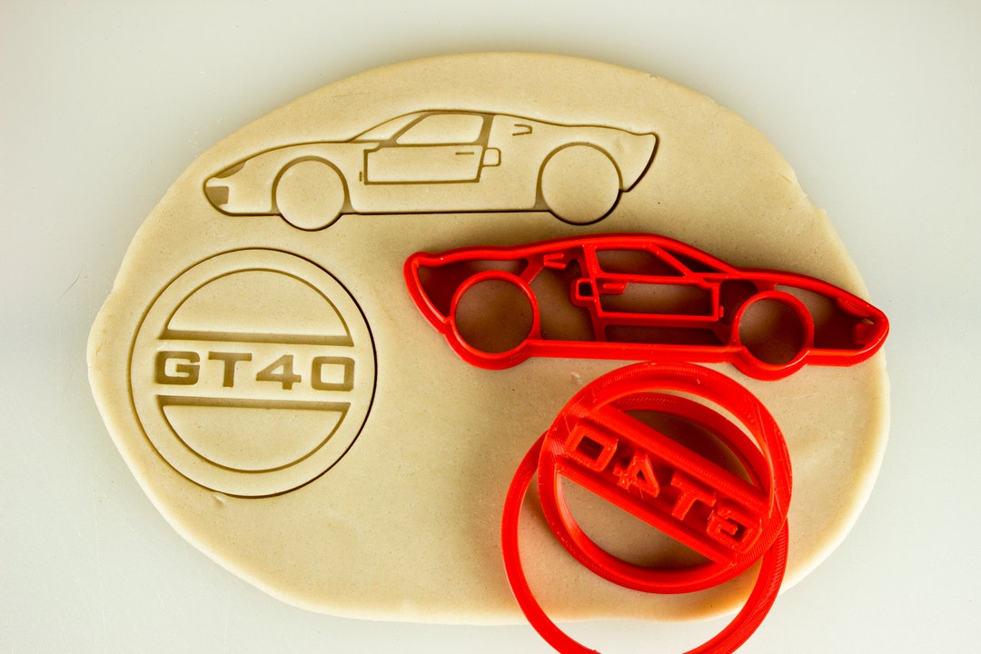 GT40 Vintage Race Car Cookie Cutter Set - Etsy