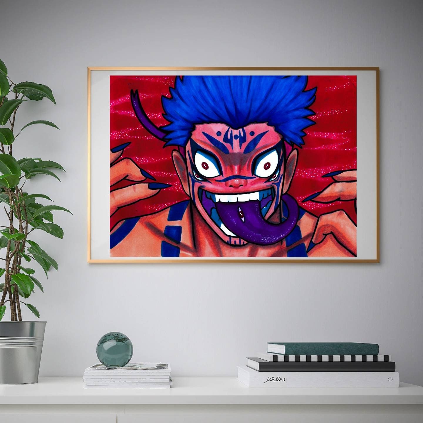 SUKUNA II Jujutsu Kaisen 8x 10 Imprimir | Etsy