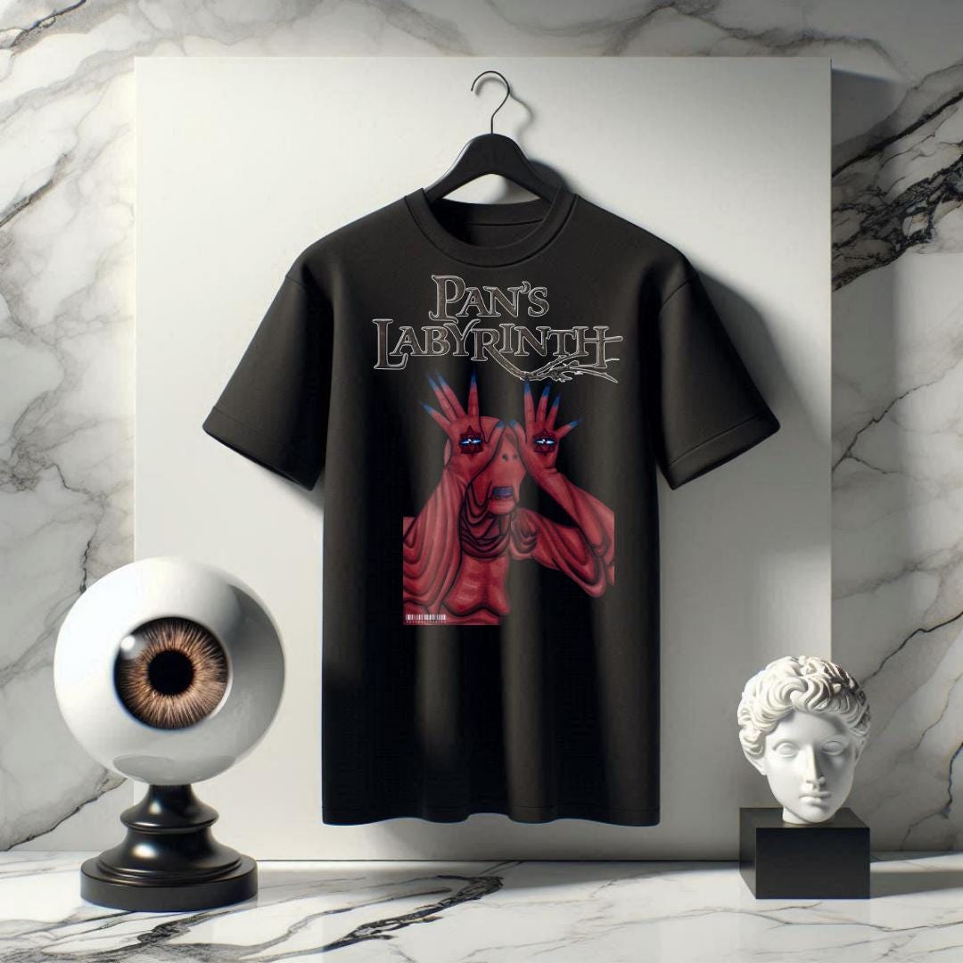 Pans Labyrinth Pale Man Premium Heavyweight T-shirt - Etsy