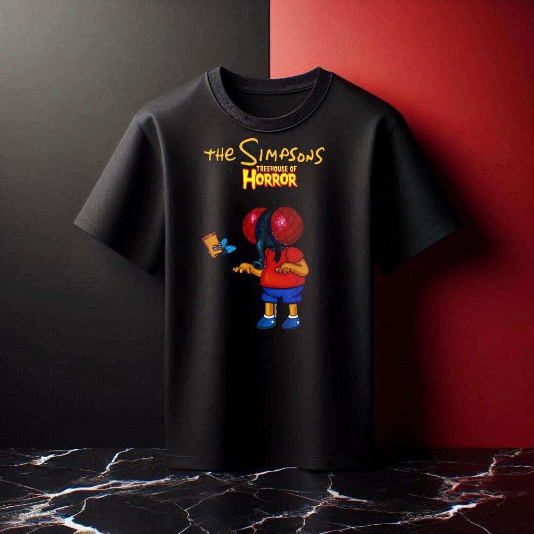 Bart Simpson X the Fly Premium Heavyweight Tshirt - Etsy
