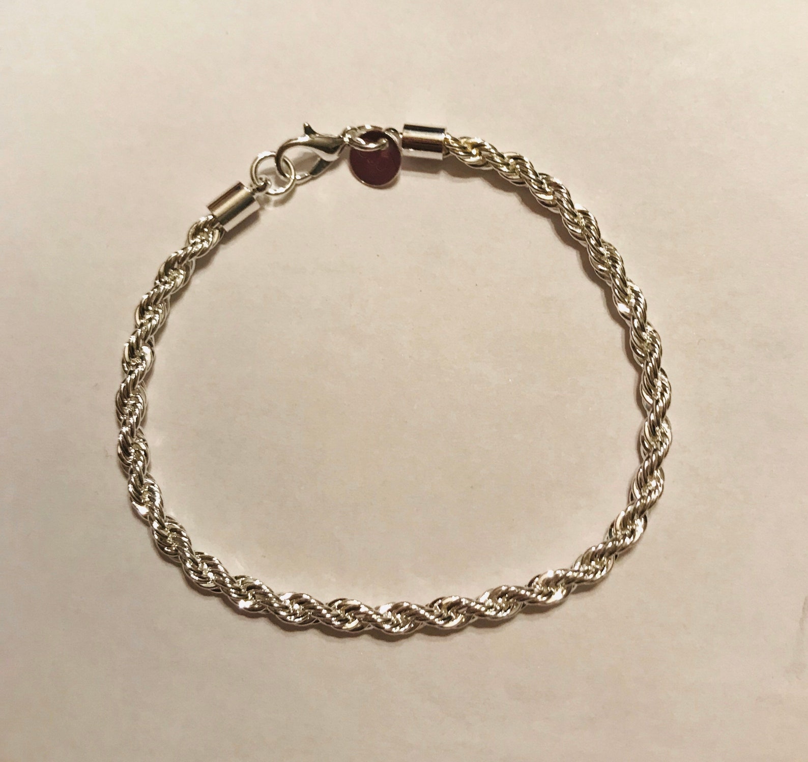 Silver braclets 925 silver-twist/silver plated snake bone | Etsy