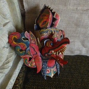 Vintage Garuda Mask Bali Indonesian Mythical Home Spirit - Etsy UK