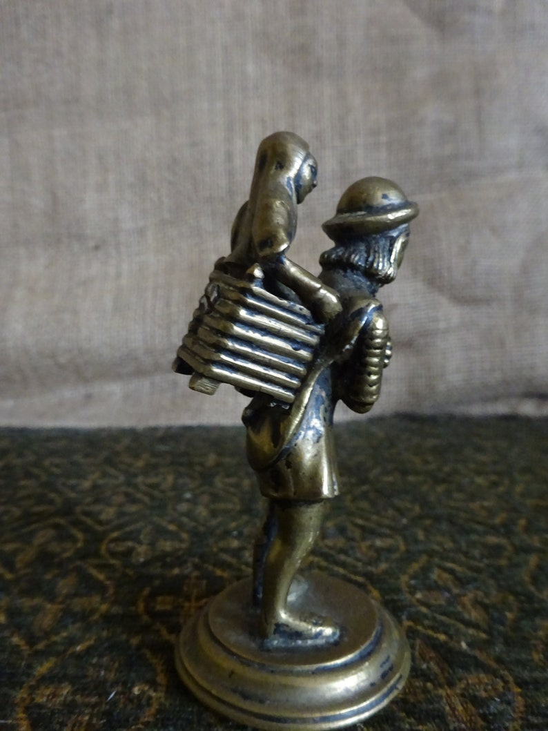 Strange Brass Medieval Man Carrying a Girl in a Basket. Folk Art - Etsy