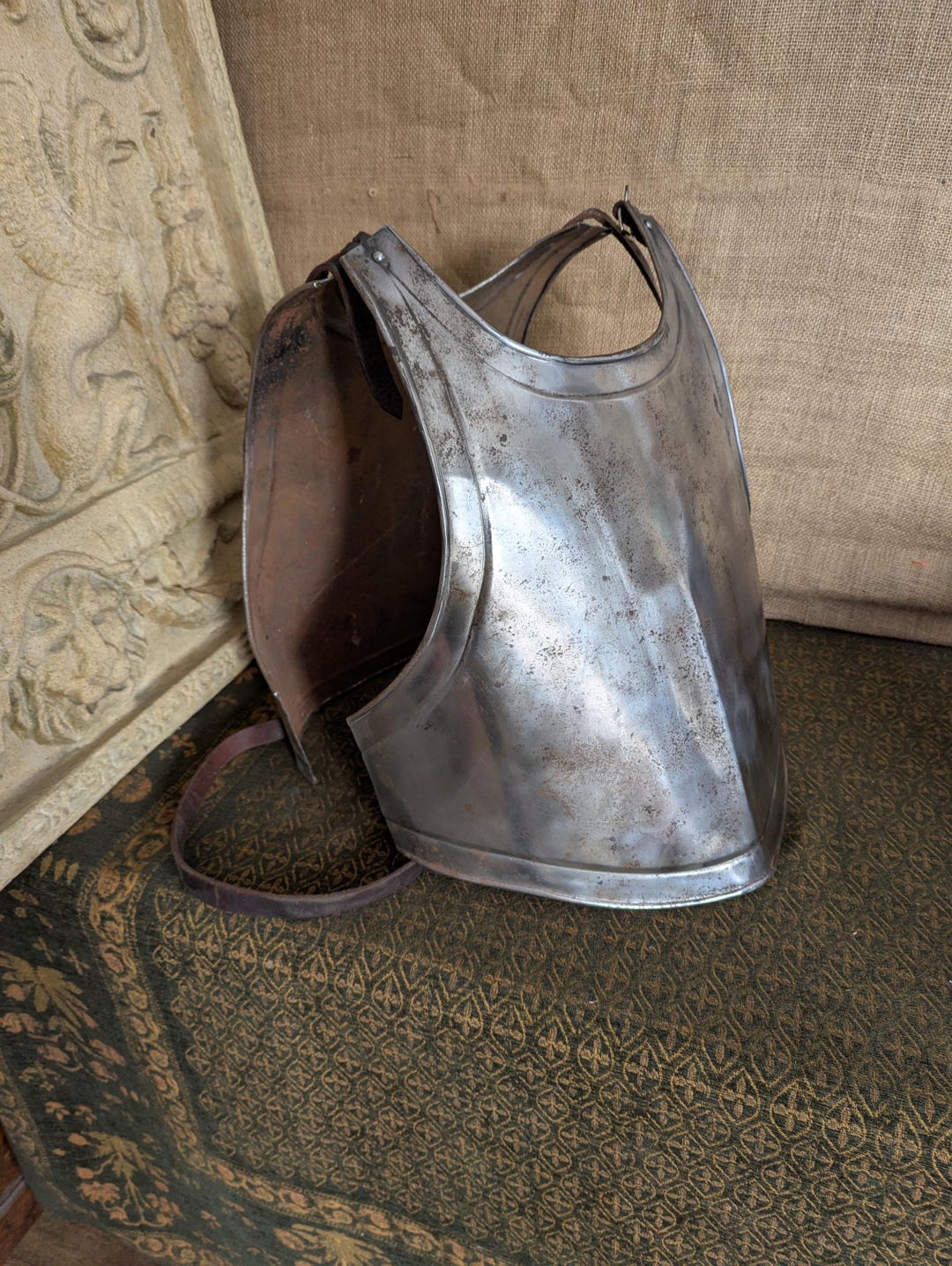 Medieval Knight Steel Armour, Breastplate and Back Plate, Cuirass, Larp ...
