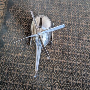 Silver Plated Helicopter Money Box With Rotating Rotor Blades - Etsy