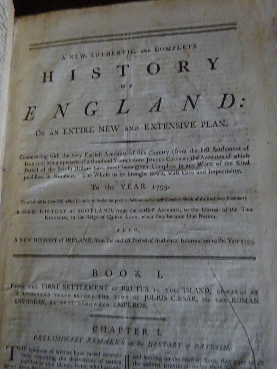 A New and Authentic and Complete History of England From the - Etsy UK